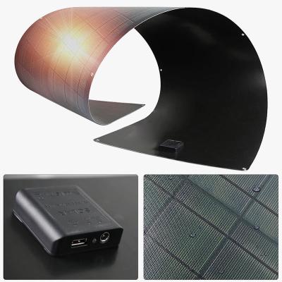 China Durable CIGS Thin Film Pv Panels Photovoltaic Solar Module Lightweight Rollable 125MM for sale