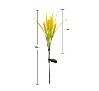 China Solar Wheat IP65 Waterproof Garden Light Outdoor Courtyard Lawn Passage Decoration for sale