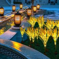 China Solar Wheat IP65 Waterproof Garden Light Outdoor Courtyard Lawn Passage Decoration for sale