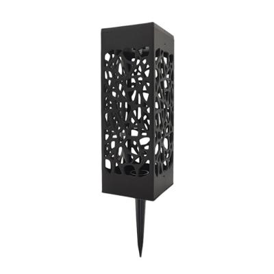 China Led Hollow Solar Landscape Path Lights Outdoor Garden IP65 6000K for sale