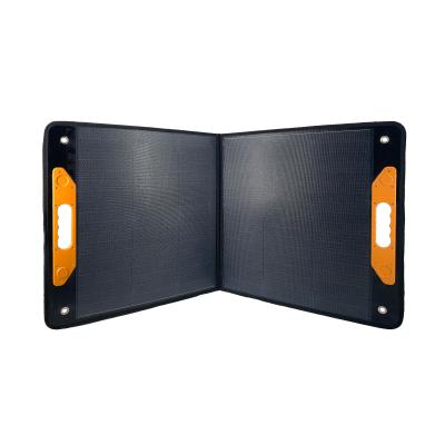 China Customized PERC Foldable Solar Panel 100W Narrow Battery Fold Out Solar Panel for sale