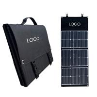 China Black And White Monocrystalline Silicon Foldable Solar Panel 60W for sale