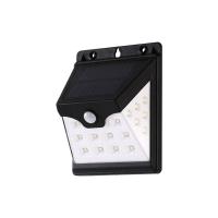 China Smart Motion Sensor Solar Powered LED Wall Light 22 LED ABS 3.7V for sale