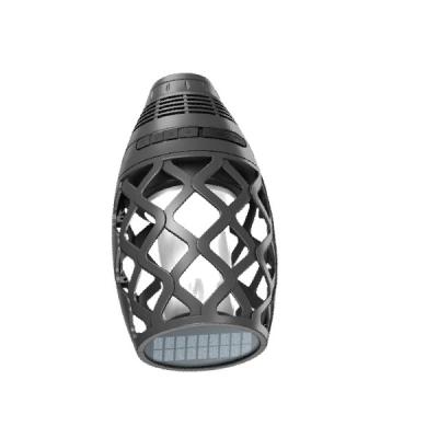 China 3 Watts Portable Solar Powered Speaker LED Flashing Garden Camping Light for sale
