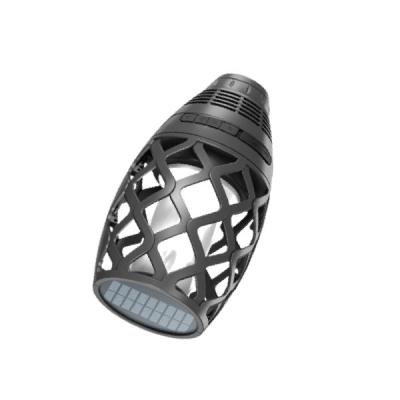 China Portable Torch Flame Solar Light Speaker Outdoor Solar Light 5V 3W IP65 for sale