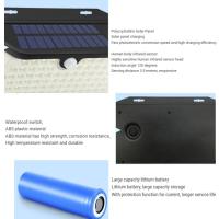 China Home Street Solar Powered Exterior Wall Lights IP65 Waterproof 102led 5.5V/0.88W for sale