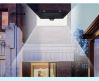 China Home Street Solar Powered Exterior Wall Lights IP65 Waterproof 102led 5.5V/0.88W for sale