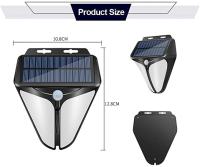 China DC6V Yard Garage Wireless Solar Powered LED Wall Light 6000K With 3 Selectable Modes for sale