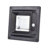 China WINXU Solar BoundarySolar Powered LED Wall Light Aluminum 40 Led Wall Mounted Solar Lights Outdoor for sale