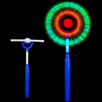China Twinkle Glitter Toys Solar Gift Lights  Up Spinning Windmill Wand 0.500 kg for sale