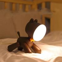China 3500K Solar Gift Light LED Dog Night Light USB Charging for sale