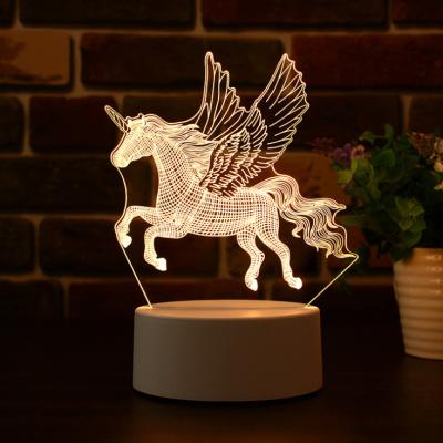 China Solar Gift 3d Led Night Light On Behalf Of Warm Light Anime Night Lights Islamic Gifts for sale