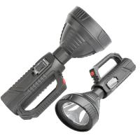 China IP65 Waterproof Strong Solar Emergency Lights Flashlight Rechargeable Outdoor Spotlight for sale