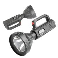 China Outdoor Solar Emergency Lights Flashlight Rechargeable Outdoor Long Range Light Intelligent Power Display for sale