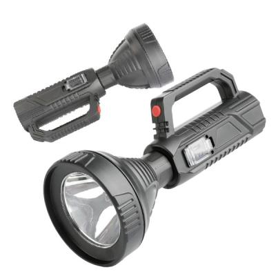 China Outdoor Solar Emergency Lights Flashlight Rechargeable Outdoor Long Range Light Intelligent Power Display for sale