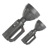 China IPX5 Waterproof White Outdoor Solar Survival Flashlight Long Spot Light for sale