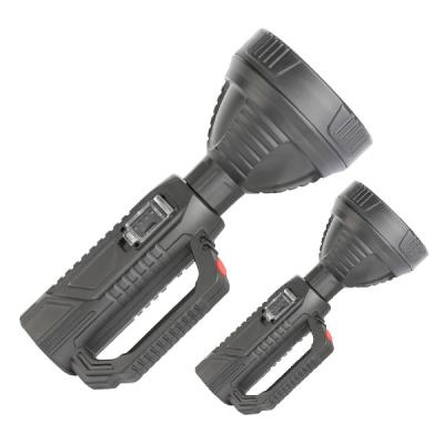 China IPX5 Waterproof White Outdoor Solar Survival Flashlight Long Spot Light for sale