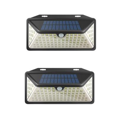 China Waterproof And Heat Resistant Solar Powered LED Wall Light 550lm With 3 Lighting Modes for sale