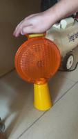 China 360g Security Solar Traffic Warning Light Red Yellow 41*39*41cm for sale