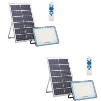 China Solar LED Flood Lights 360LED 6500K Waterproof IP67 200w for sale
