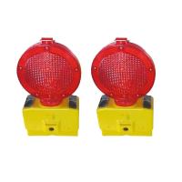 China CE RoHS Solar Traffic Warning Light LED Flashing Heating Light 1 Year Warranty for sale