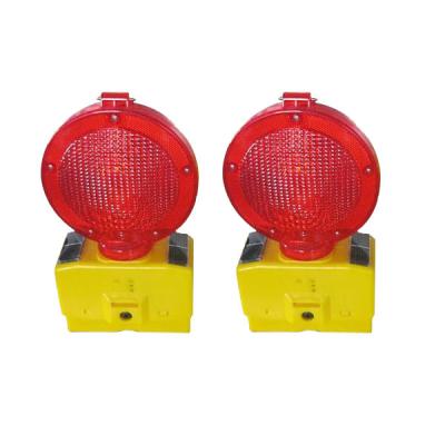 China CE RoHS Solar Traffic Warning Light LED Flashing Heating Light 1 Year Warranty for sale