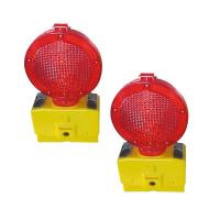 China Automatic Solar Panel Led Solar Traffic Warning Light Adaptive Control for sale