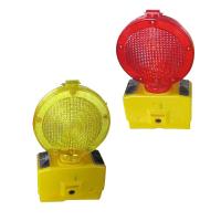 China Super Bright Flashing Solar Traffic Warning Light Shock Resistant Emergency for sale