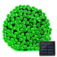 China Christmas 1000cm Solar Powered LED String Lights 100 LED Blink/Blink Copper Wire Waterproof for sale