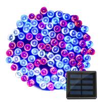 China 1000cm 200 LED Blink Solar Powered LED String Lights Waterproof IP65 for sale