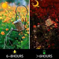 China Sprinkling Solar Powered Fairy Lights Waterproof Shower Outdoor Lantern Light for sale