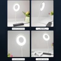 China Eye Protection Foldable Study Lamp Portable Energy Saving Night Table Lamps With USB Port for sale