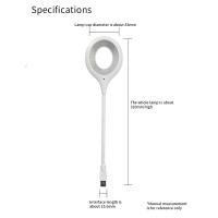 China Eye Protection Foldable Study Lamp Portable Energy Saving Night Table Lamps With USB Port for sale