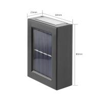 China WINXU LED Solar Wall Lamp Waterproof Outdoor Porch Light Sconce for sale