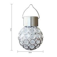 China Waterproof Solar LED Lantern Hanging Light Outdoor Garden Courtyard Atmosphere Light for sale