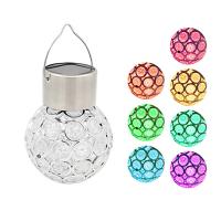 China Waterproof Solar LED Lantern Hanging Light Outdoor Garden Courtyard Atmosphere Light for sale