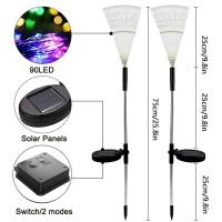 China 1.2V Solar LED Fireworks Outdoor Garden Fairy Lights Decorations Lawn Path Lights for sale