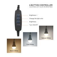 China Outdoor USB LED Bulb Light 3 Colors Adjustable Dimmable Solar Powered Emergency Lamp for sale