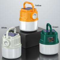 China IPX6 Solar LED Tent Light USB Rechargeable Bulb Emergency Power Supply for sale