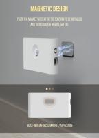 China Wireless SMD2835 LED Induction Night Light Human Body Induction for sale