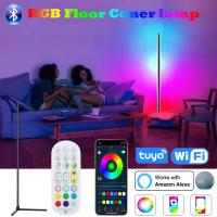 China SMD5050 RGB Solar LED Flood Lights Decor Indoor Standing Lamp for sale