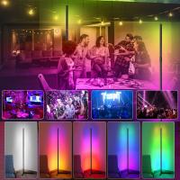 China SMD5050 RGB Solar LED Flood Lights Decor Indoor Standing Lamp for sale