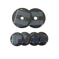 China Circular Polycrystalline Solar Panel Charger Amorphous Silicon Photovoltaic Module for sale
