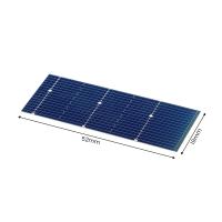China 52*19mm 0.5V 0.24W Solar Panel Charger Monocrystalline System For Photovoltaic Portable for sale