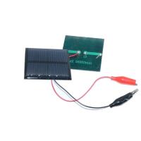 China Epoxy Mini Solar Panel Charger 1w 2w 3w 4w 5v 6v 7v Sunlight Power Bank Battery for sale