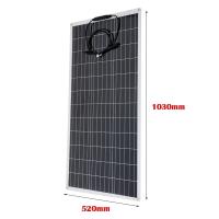 China 200W Solar Panel Kit Battery Charger for 12V Battery Portable Flexible Cells for sale