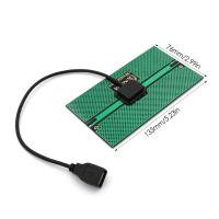 China 1.65W Solar Charger Solar Panel 76*133MM Output Solar Power Charging For Outdoor Camping Mobile Phone USB Charged Device for sale