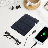 China Polysilicon Solar Panel Charger DIY Solar System For Phone Power Bank for sale