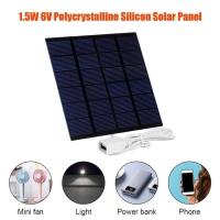 China Polysilicon Solar Panel Charger DIY Solar System For Phone Power Bank for sale