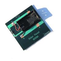 China MWT Type 1W 4V Foldable Solar Panel Cell 1.2V Rechargeable Battery for sale
